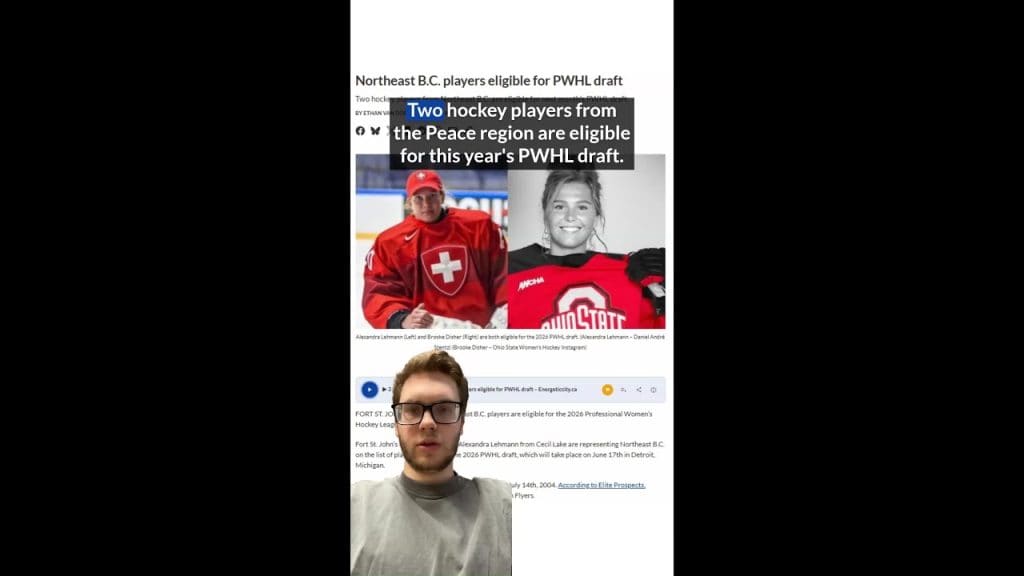 Northeast BC Players Eligible for PWHL Draft - Moose Media