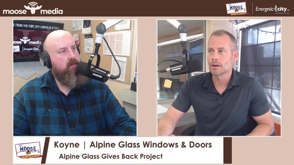 Alpine Glass Gives Back Project - Moose Media