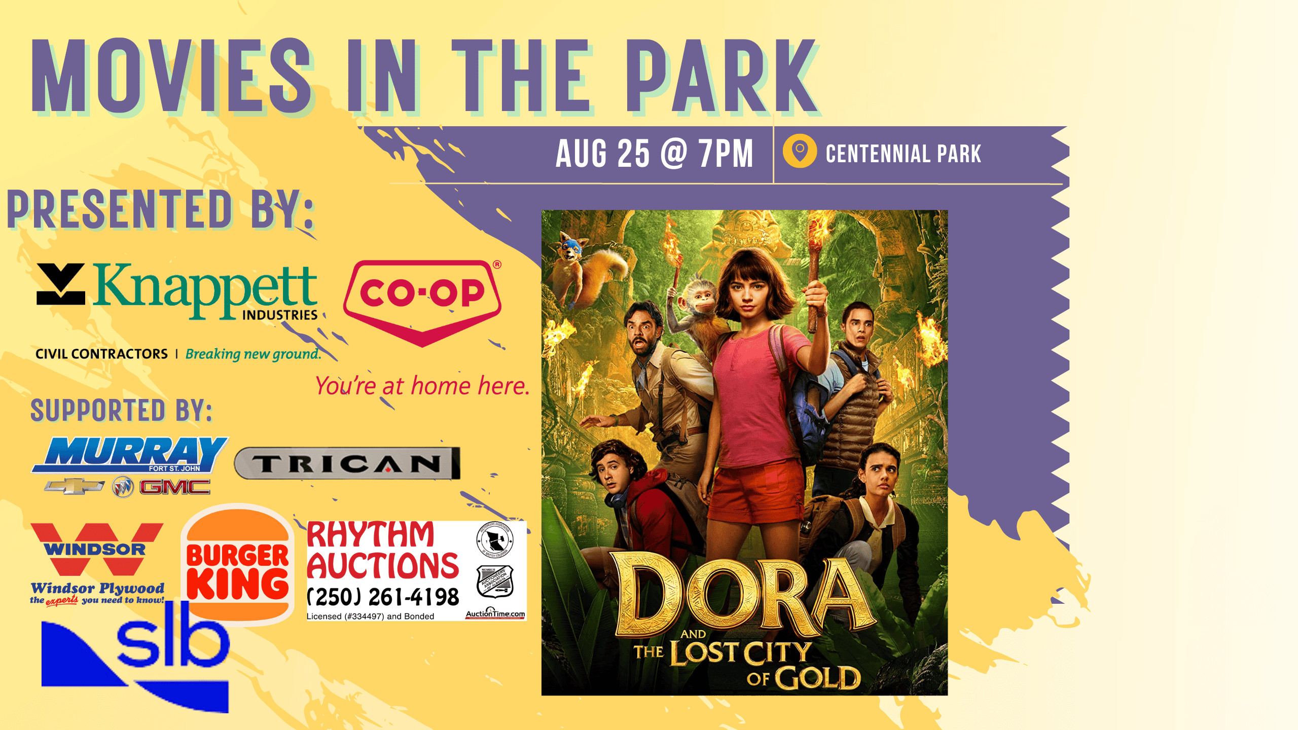 Movies in the Park | Dora - Moose Media