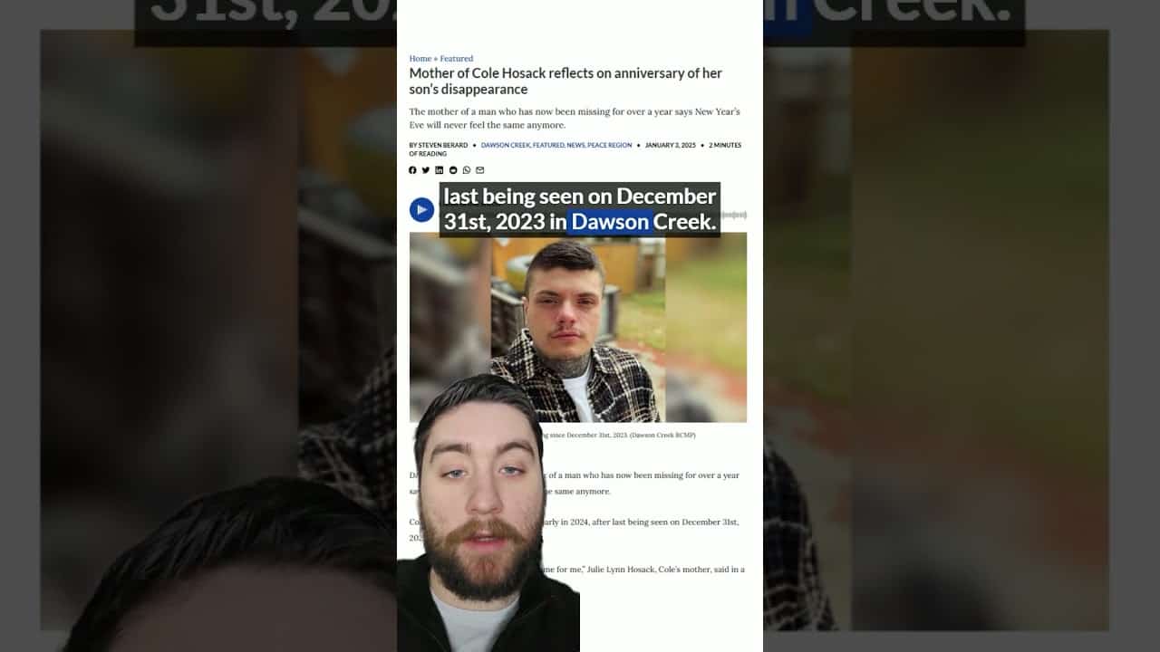 Mother of Cole Hosack Reflects on Anniversary of Her Son's ...